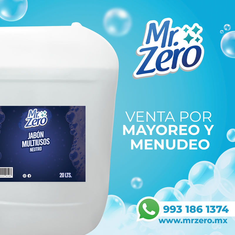 Jabon Líquido Zote Blanco 20 Litros | ZeroVirus